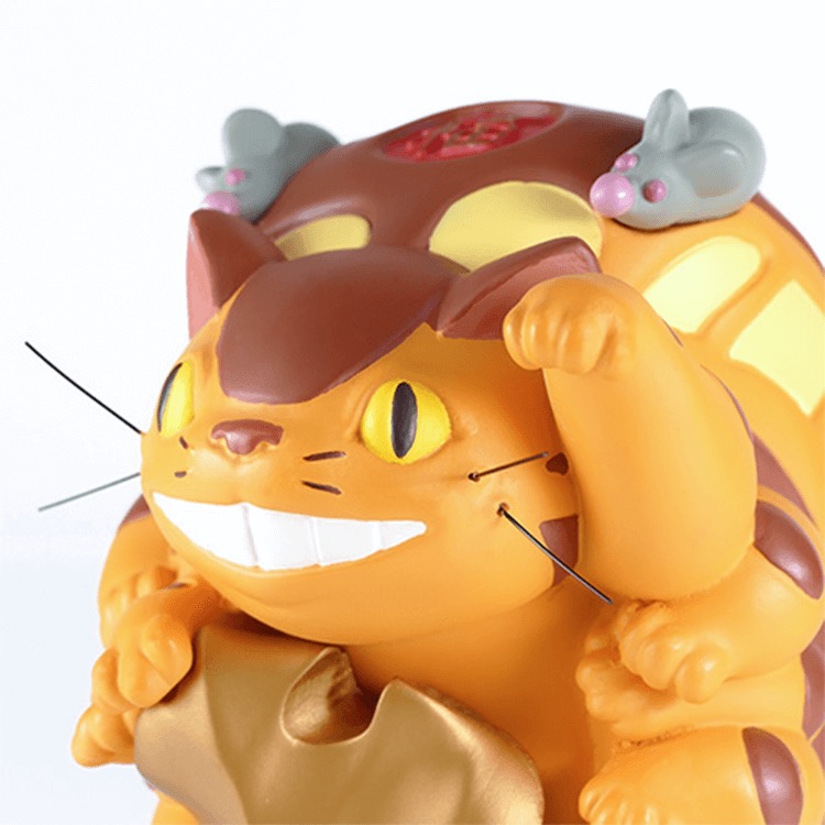 Studio Ghibli releases a Totoro daruma and beckoning Catbus in Japan ...