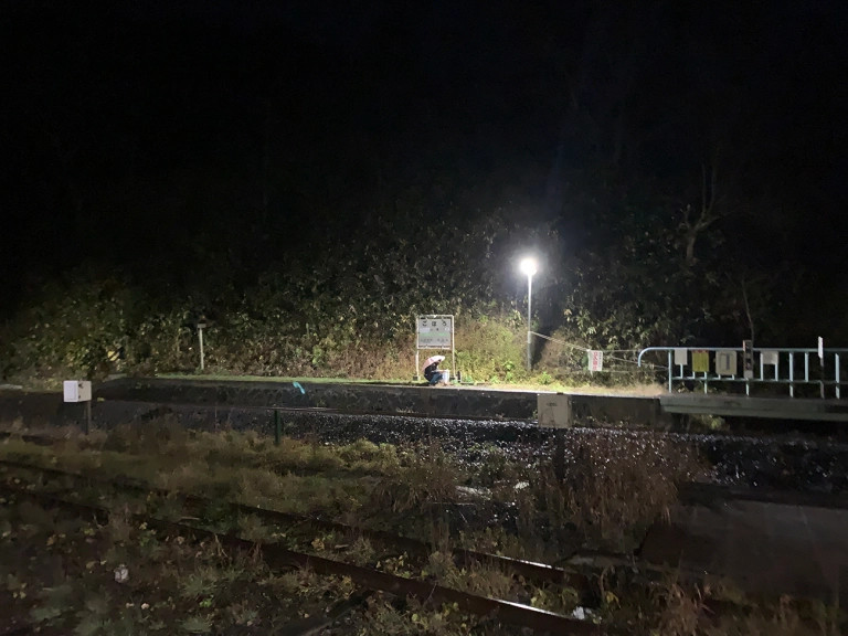 We travel to Gohoro Station, a tiny, remote station between tunnels in ...