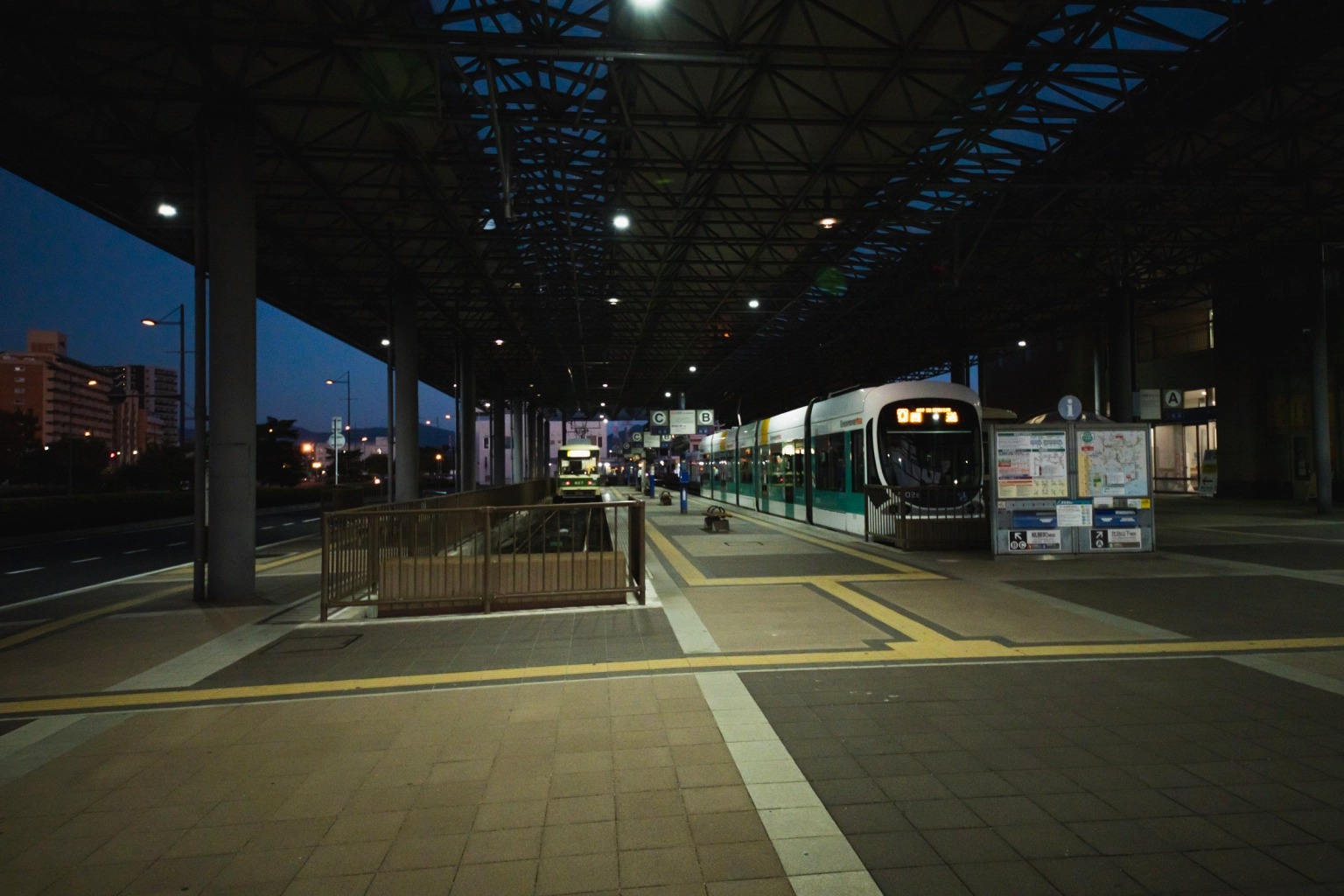 We travel across the city like royalty — Hiroshima streetcar turns into ...