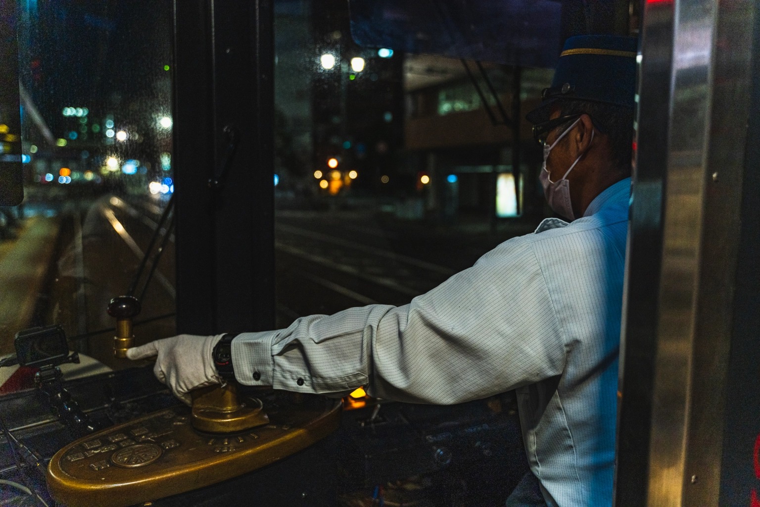 We travel across the city like royalty — Hiroshima streetcar turns into ...