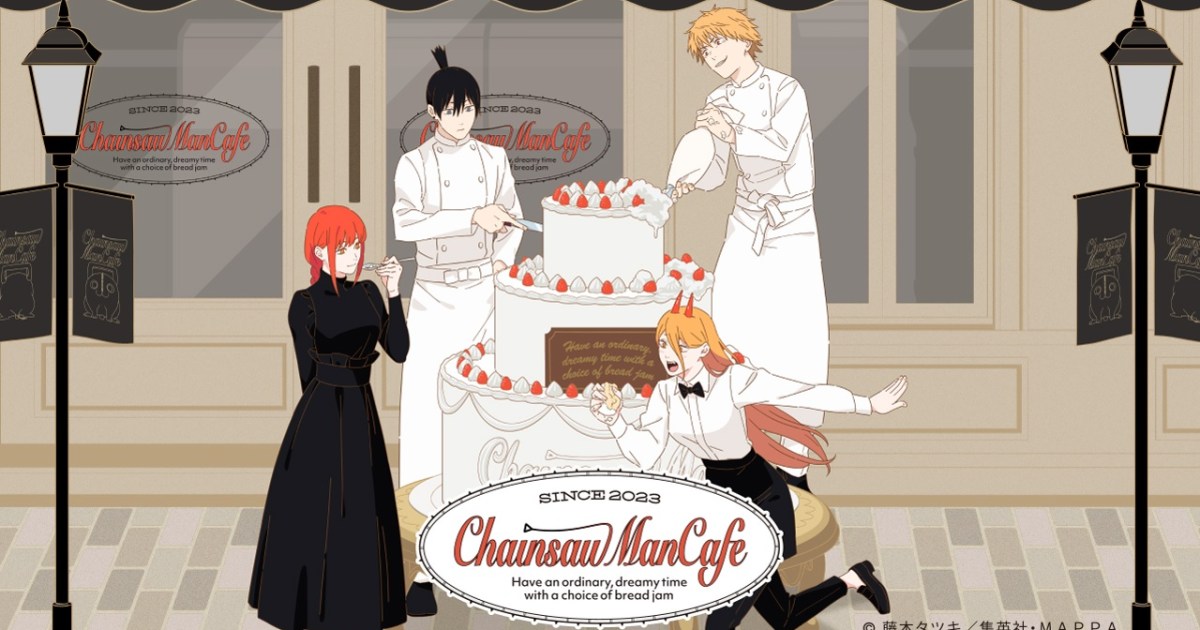 Chainsaw Man Cafe opening in three cities in Japan, food looks bloody ...