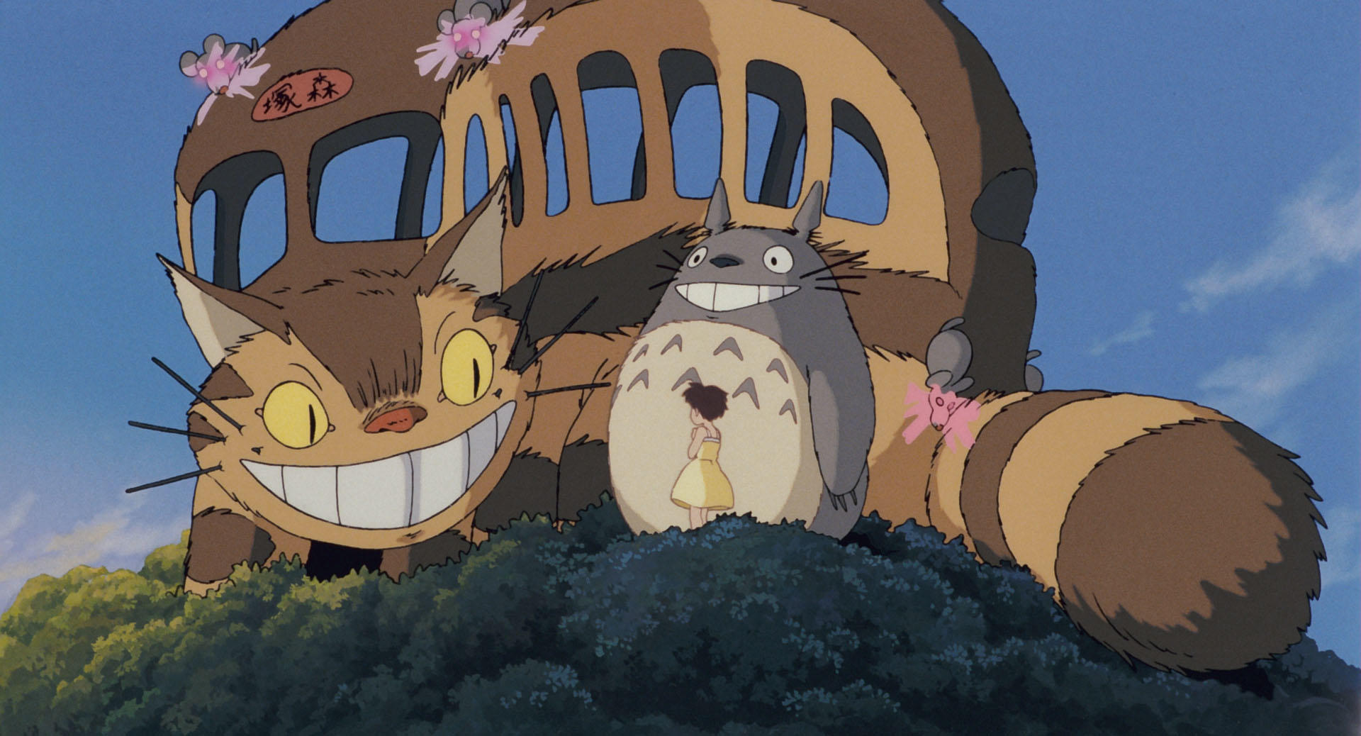 Studio Ghibli’s Totoro and the Catbus forever preserved together in new ...