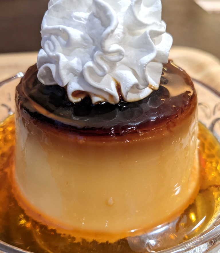 We found traditional pudding perfection in a brand new Tokyo cafe ...