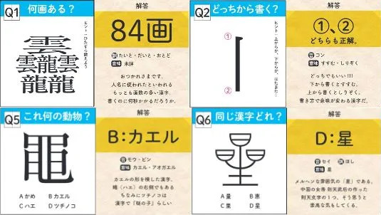 What does a kanji with 12 “kuchi” radicals mean? A look at weird ...