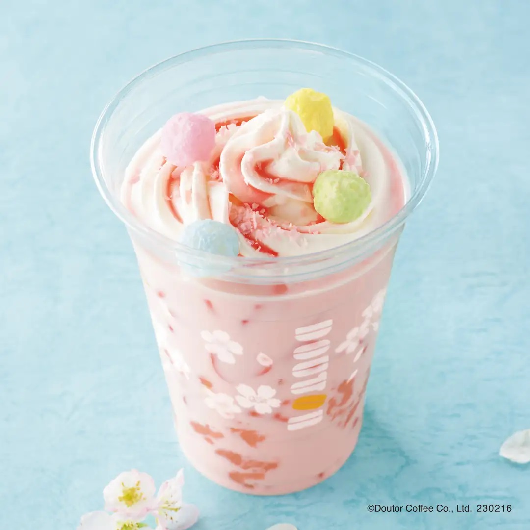 Doutor Coffee Japan’s cherry blossom drinks and snacks are a pretty ...