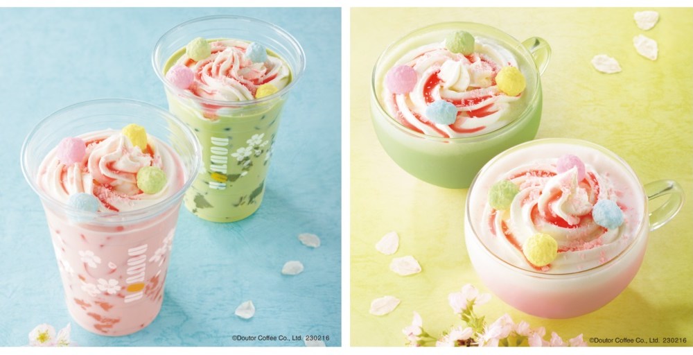 Doutor Coffee Japan’s cherry blossom drinks and snacks are a pretty pastel paradise | SoraNews24 ...