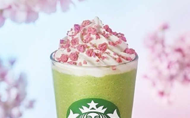 Starbucks Japan adding crunchy blooming sakura topping option to all ...