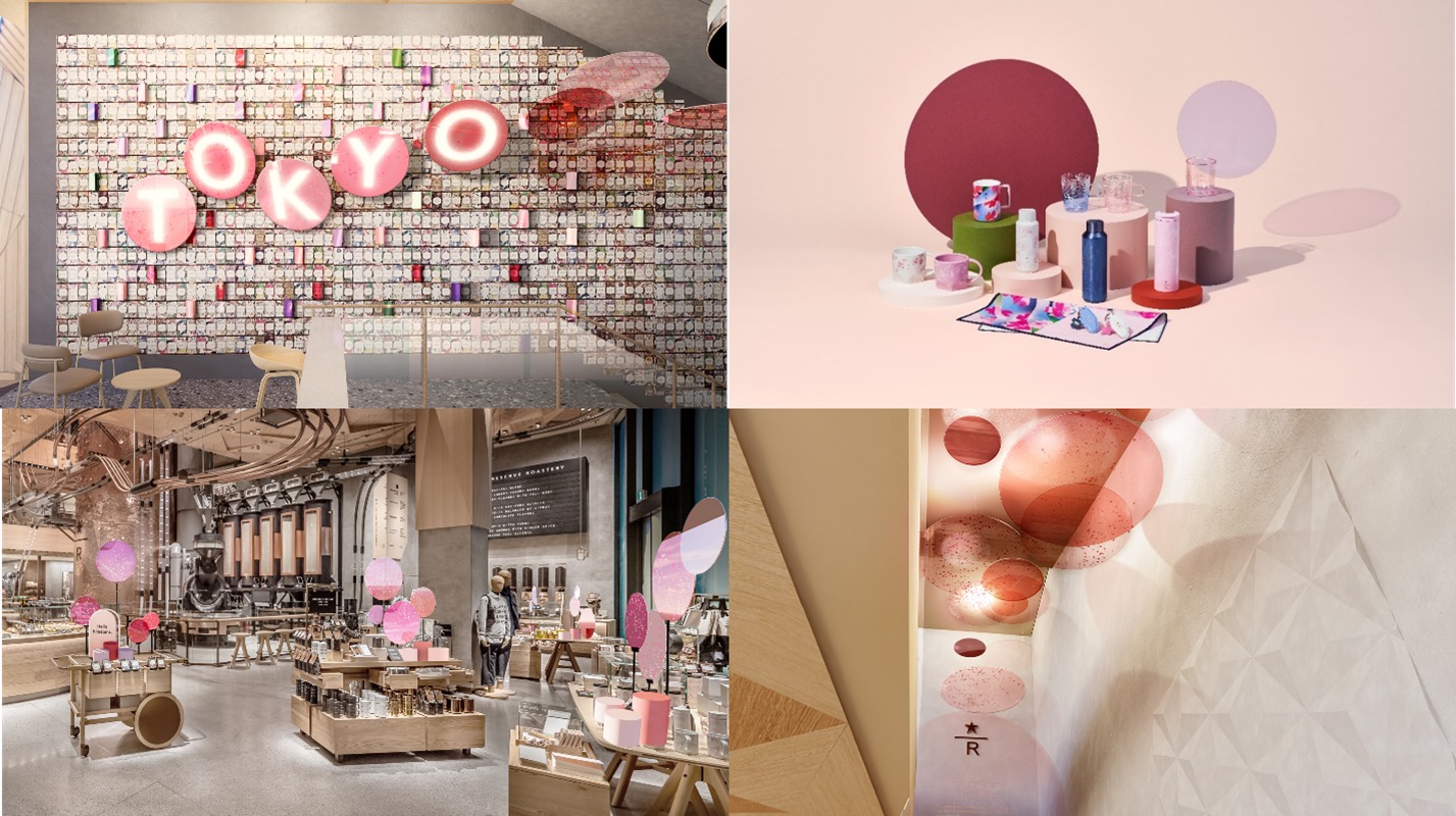 Starbucks Reserve Roastery Tokyo unveils sakura goods and cherry ...