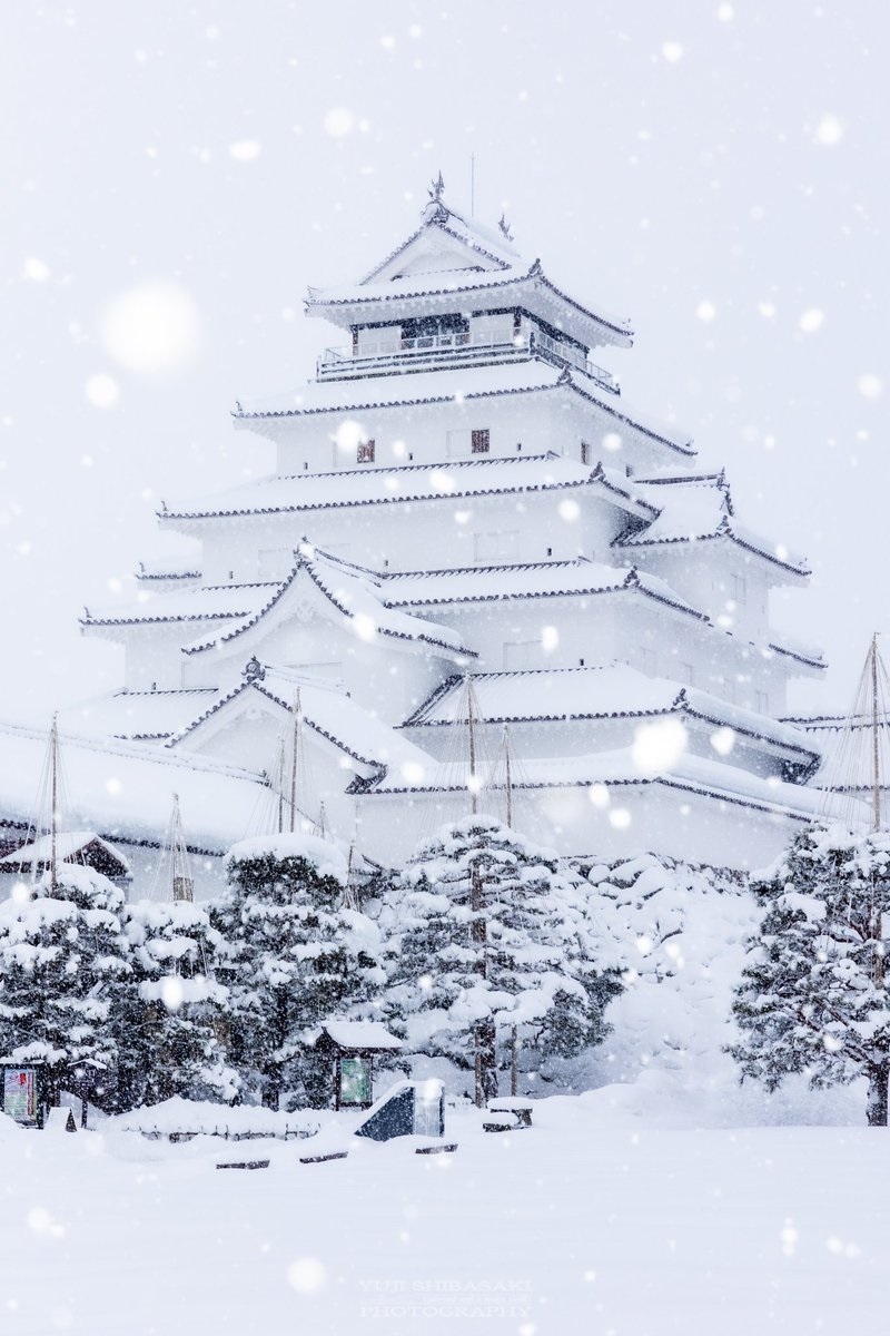 Often-overlooked castle in Japan looks so beautiful in the snow that we ...