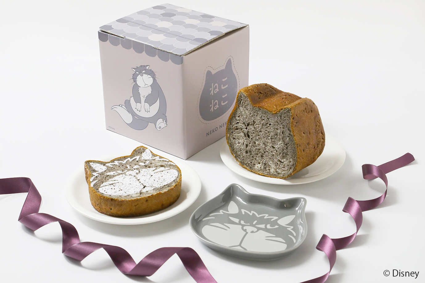 Adorable cat-shaped slices of delicious Japanese bread now become ...