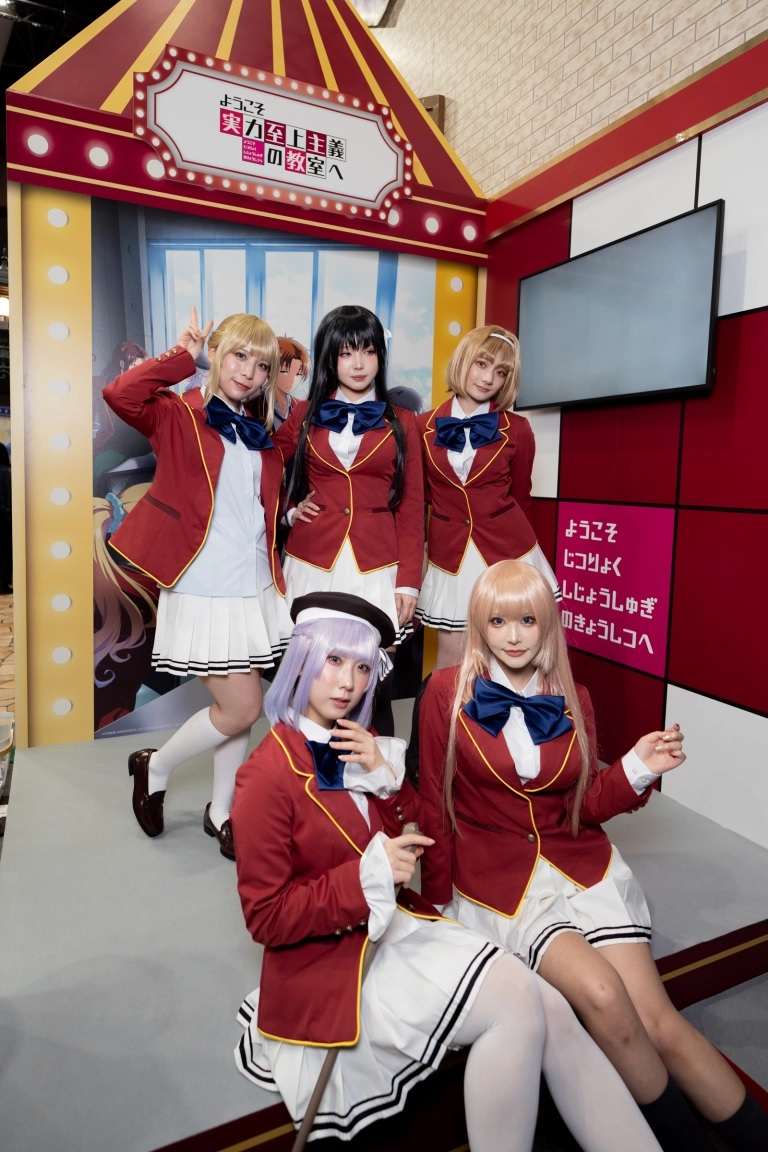 The booth models, booths, and official cosplayers of Anime Japan【Photos ...