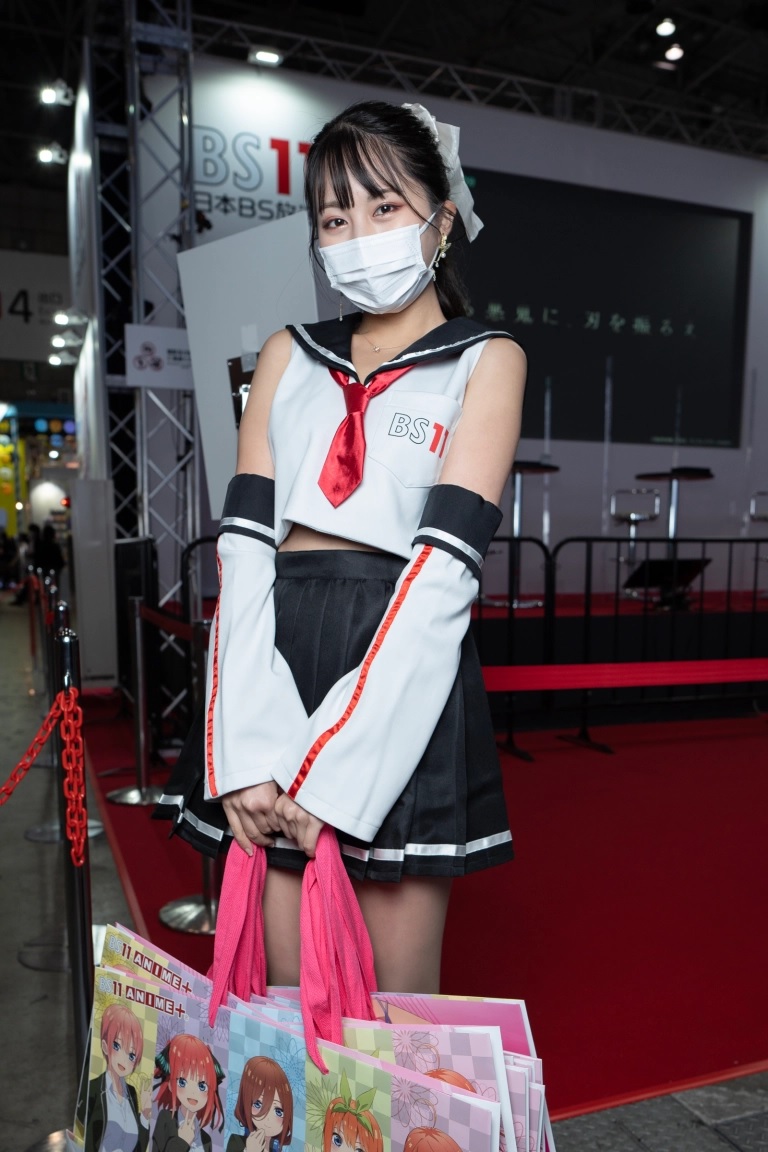 The booth models, booths, and official cosplayers of Anime Japan【Photos ...
