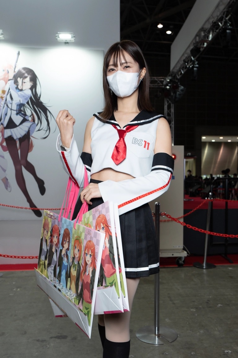 The booth models, booths, and official cosplayers of Anime Japan【Photos ...
