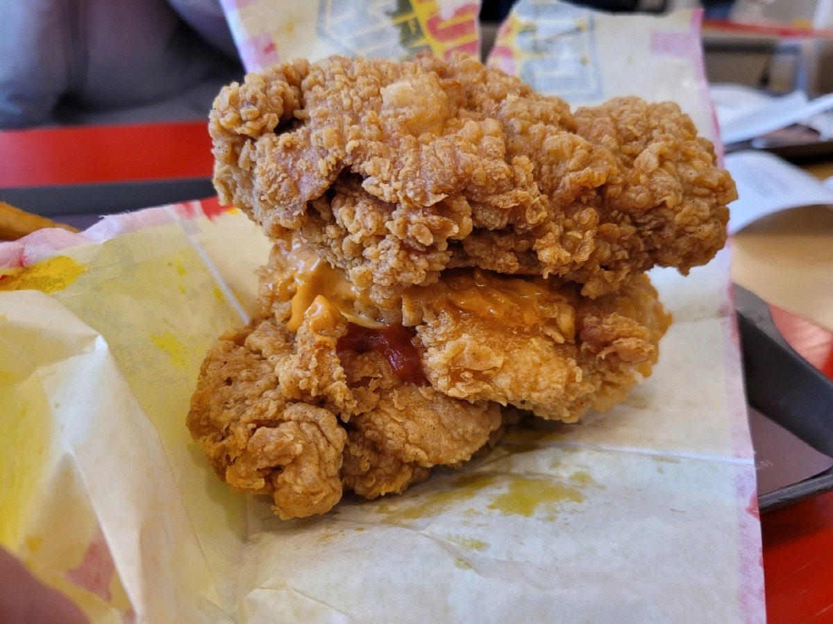 KFC releases the Zinger Triple Down in Korea 【Taste Test】 | SoraNews24 ...