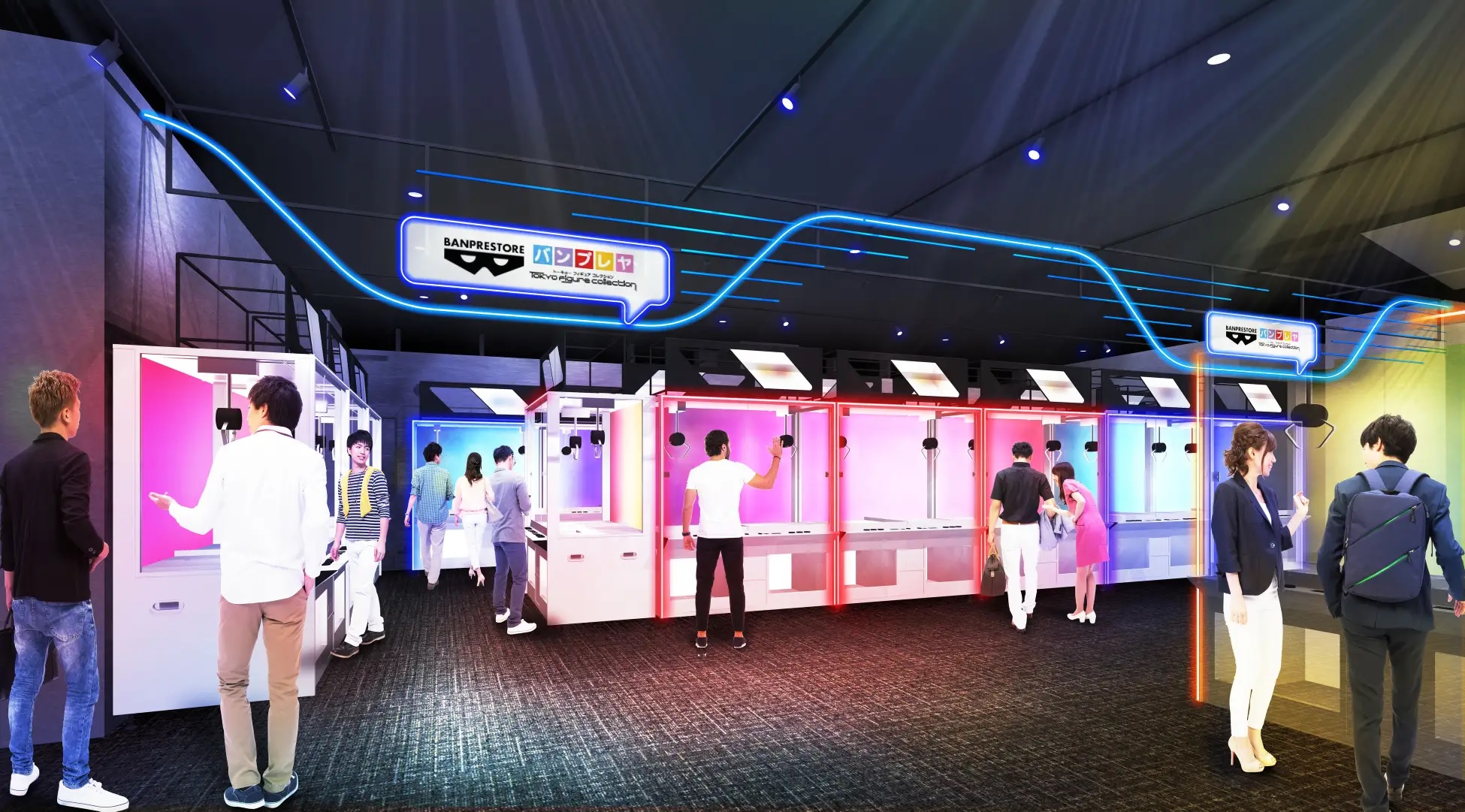 Giant 1,431-square meter arcade and bar opening in downtown Tokyo from ...