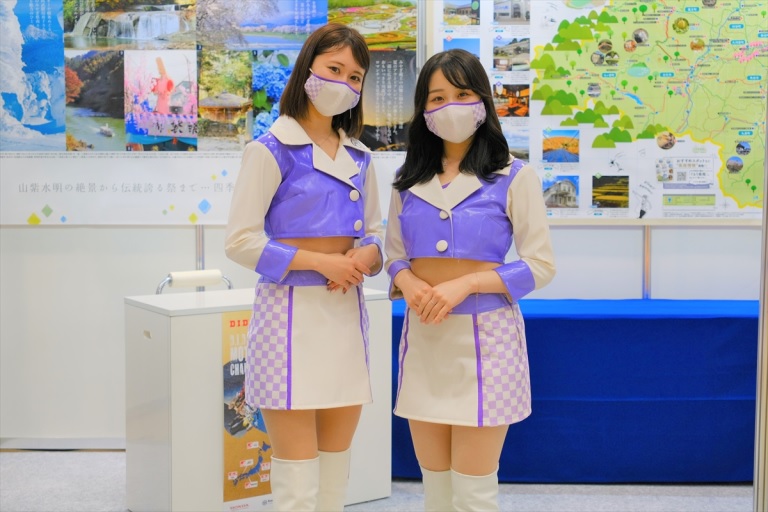 The beautiful booth models of the Tokyo Motorcycle Show【Photos ...