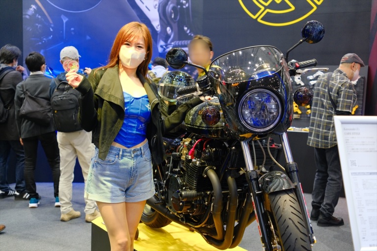 The beautiful booth models of the Tokyo Motorcycle Show【Photos ...