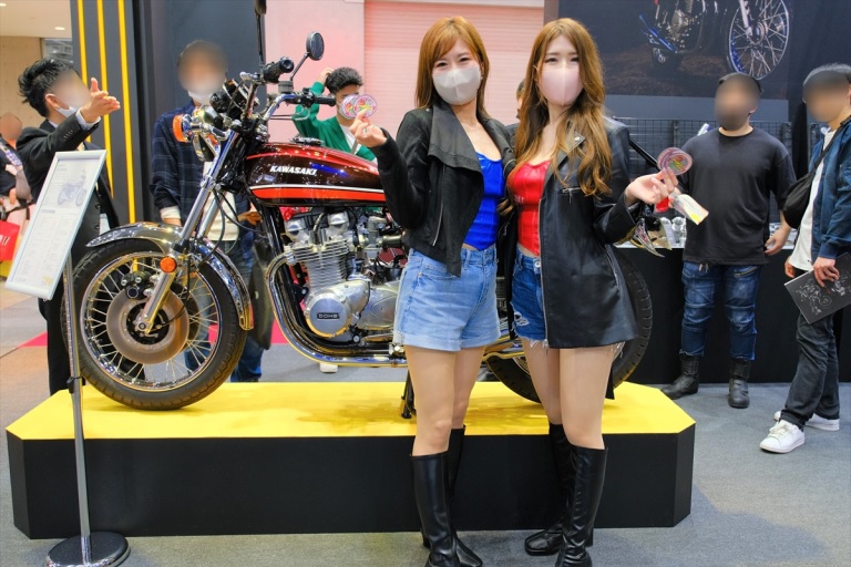 The beautiful booth models of the Tokyo Motorcycle Show【Photos ...