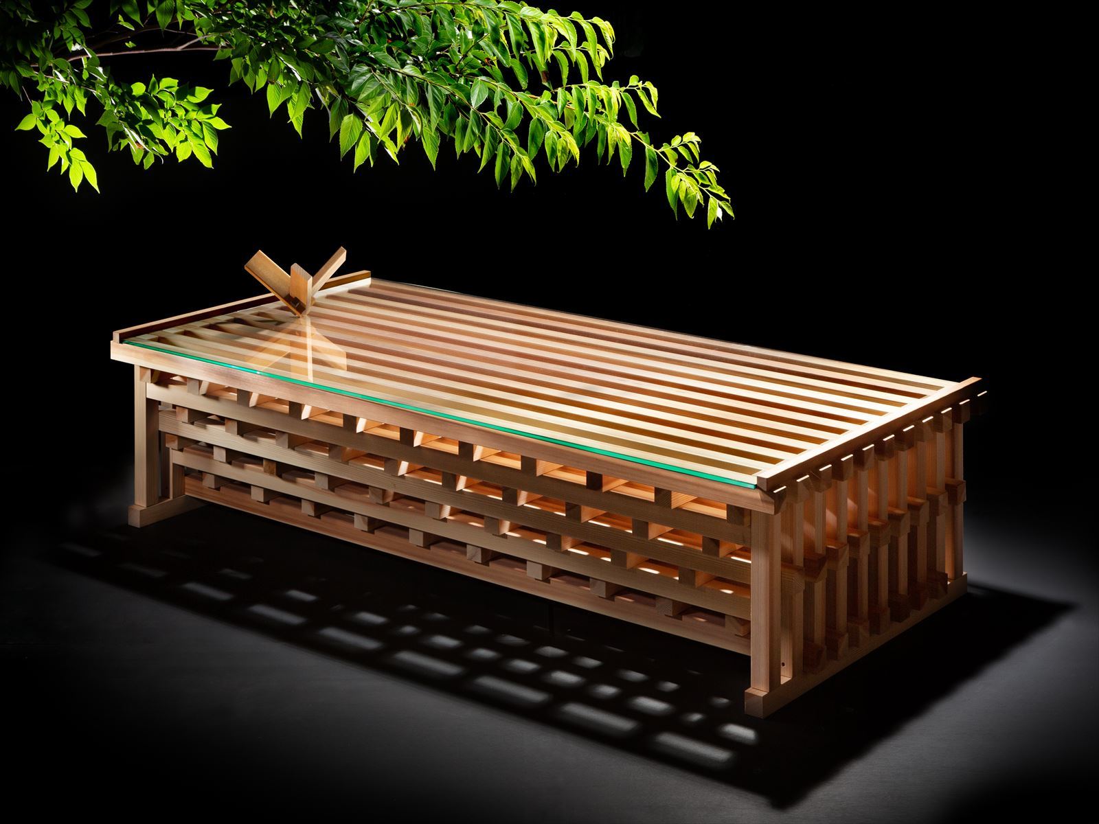 Japanese rokushigake temple architecture for your living room: The no ...