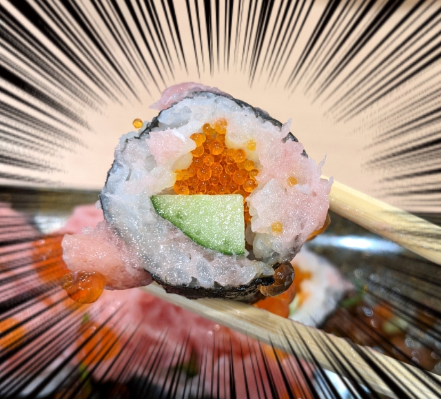 Choshimaru offers a limited-time Explodingly Big Sushi Roll, or ...