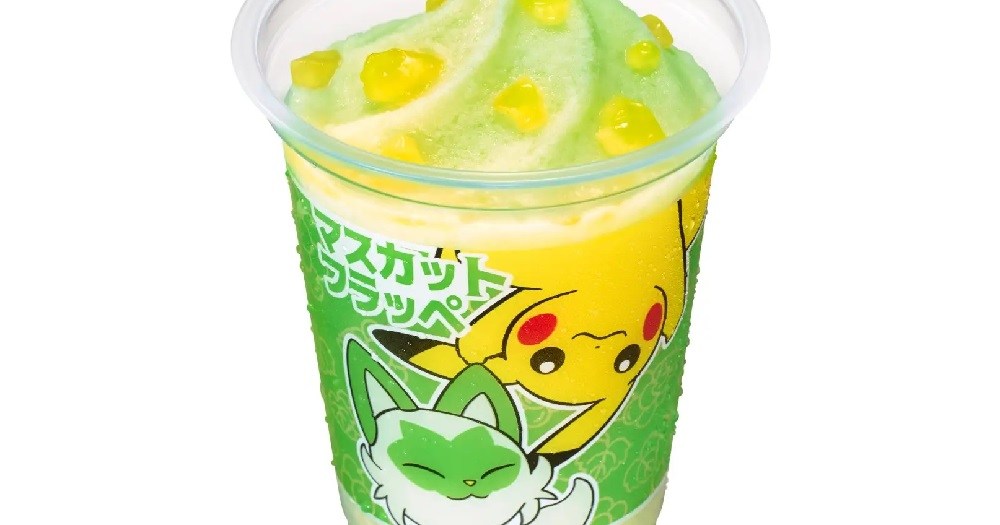 Pokémon starter frappe dessert drinks are waiting for you to choose ...