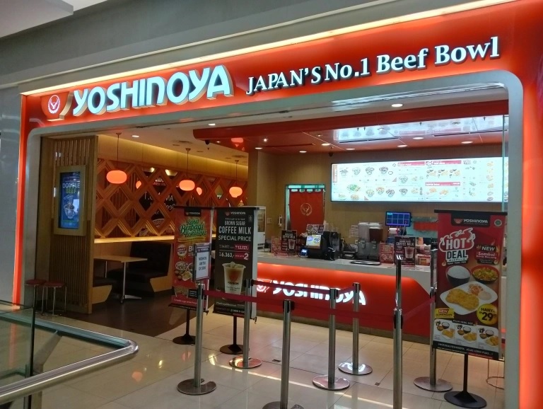 Trying Yoshinoya for the first time in his life, is our Indonesian ...