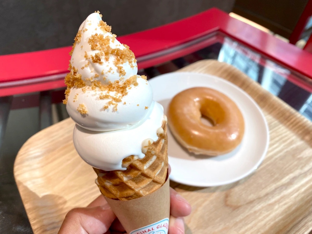 Krispy Kreme’s Original Glazed Soft Serve Ice Cream arrives in Japan ...