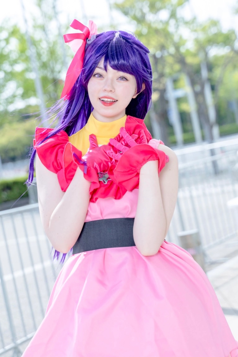 The beautiful cosplayers and booth models of Niconico Super Conference ...