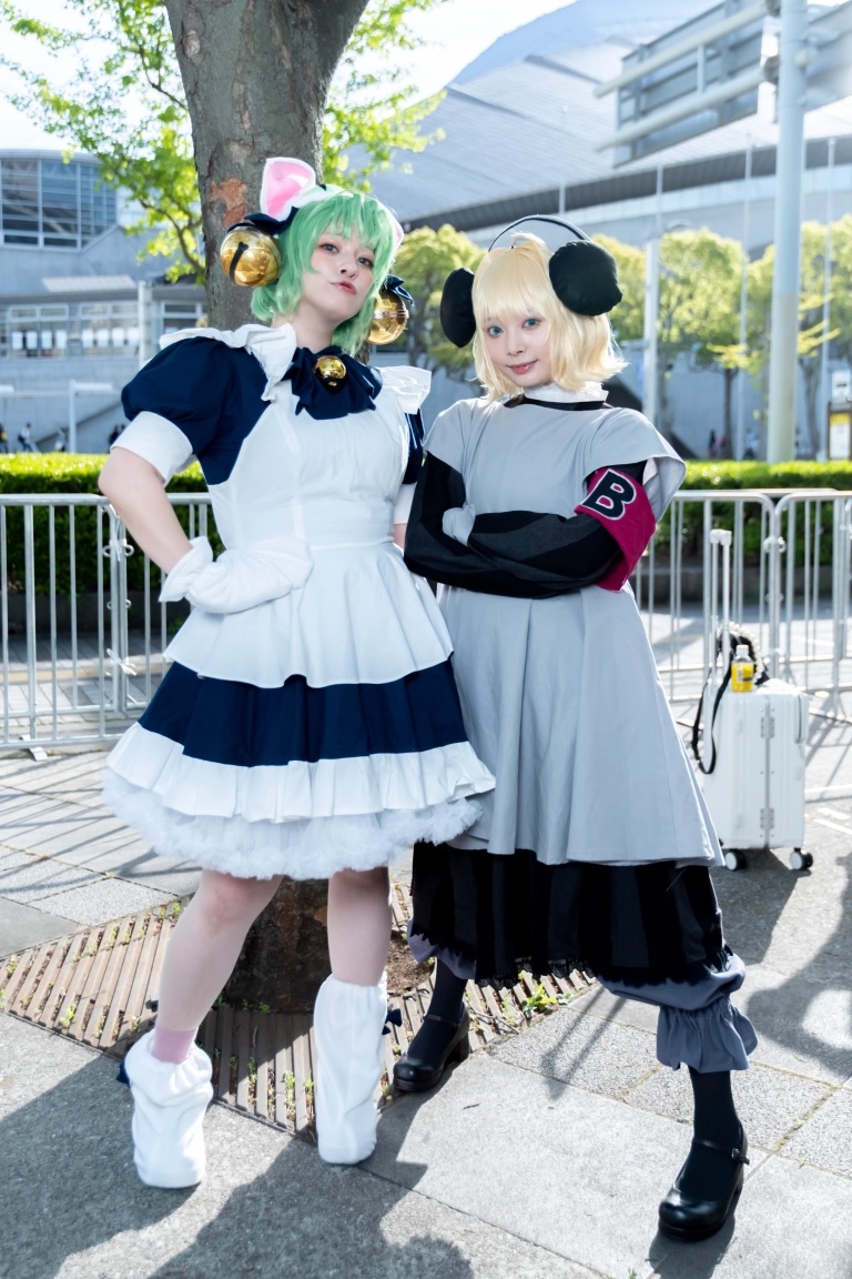 The beautiful cosplayers and booth models of Niconico Super Conference ...