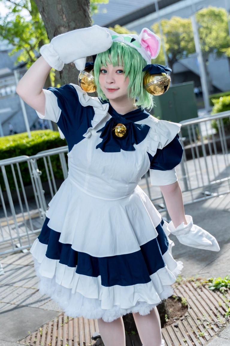 The beautiful cosplayers and booth models of Niconico Super Conference ...