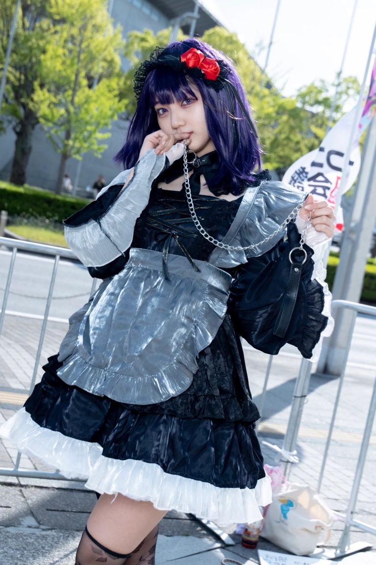 The beautiful cosplayers and booth models of Niconico Super Conference ...