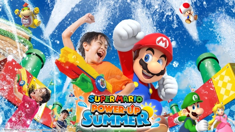 Super Mario Sunshine-style water splash event coming to Universal ...