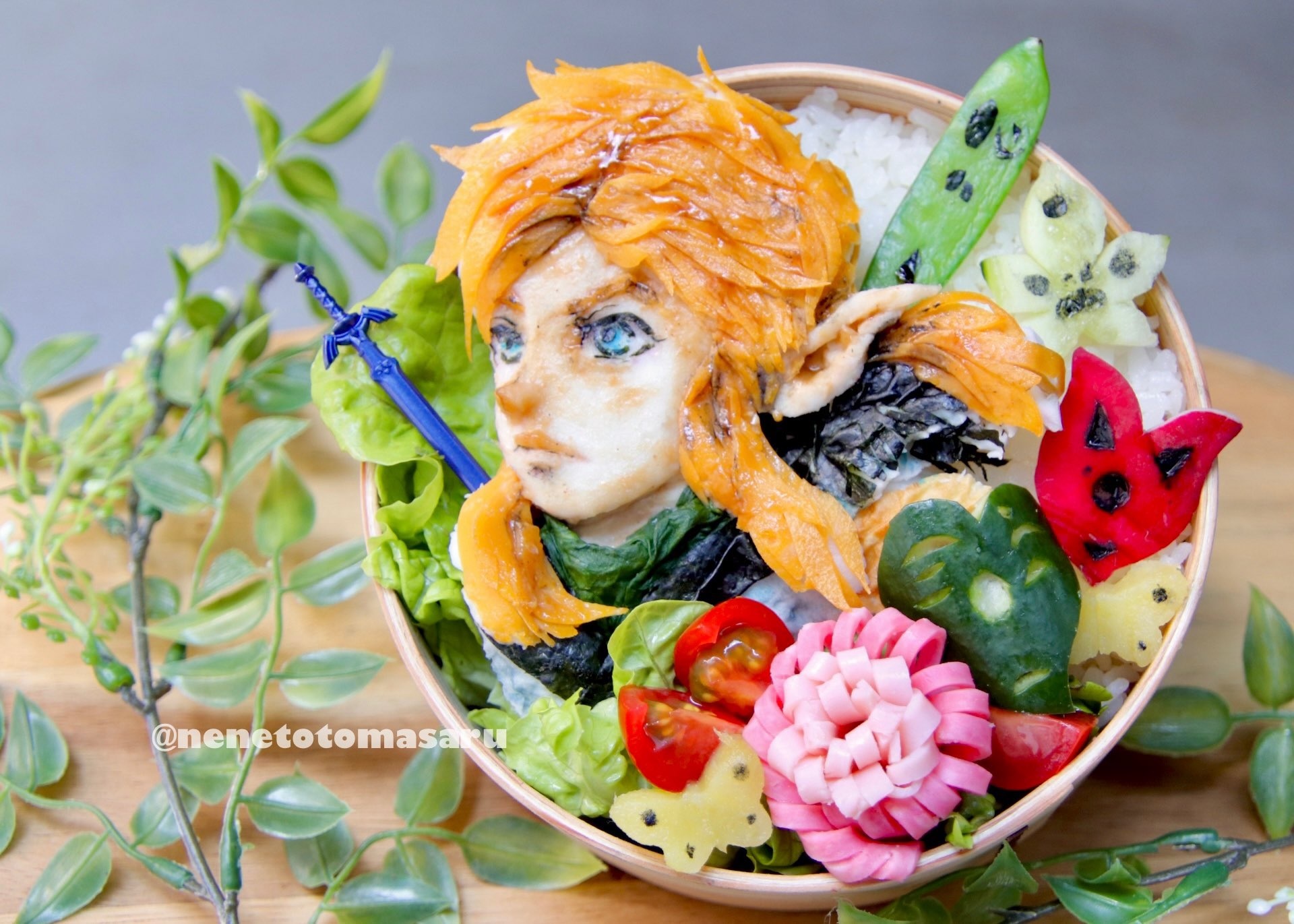 Japanese mom’s beautiful Legend of Zelda character bento brings tears ...