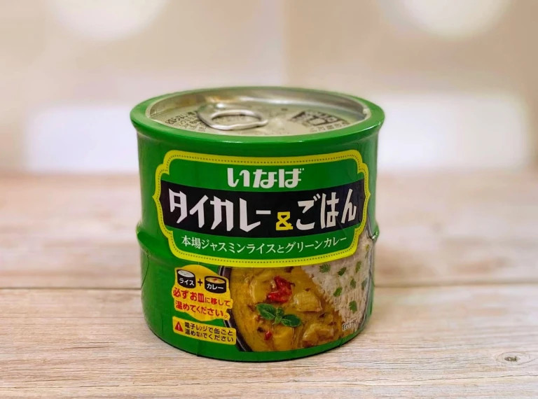 A foray into canned food with Jasmine Rice & Thai Curry in a can from ...
