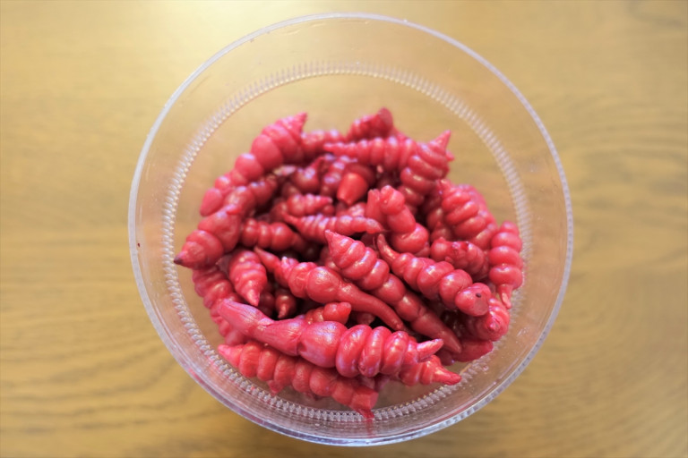 Do you know what this caterpillar-like food is? We had no idea!【Taste ...