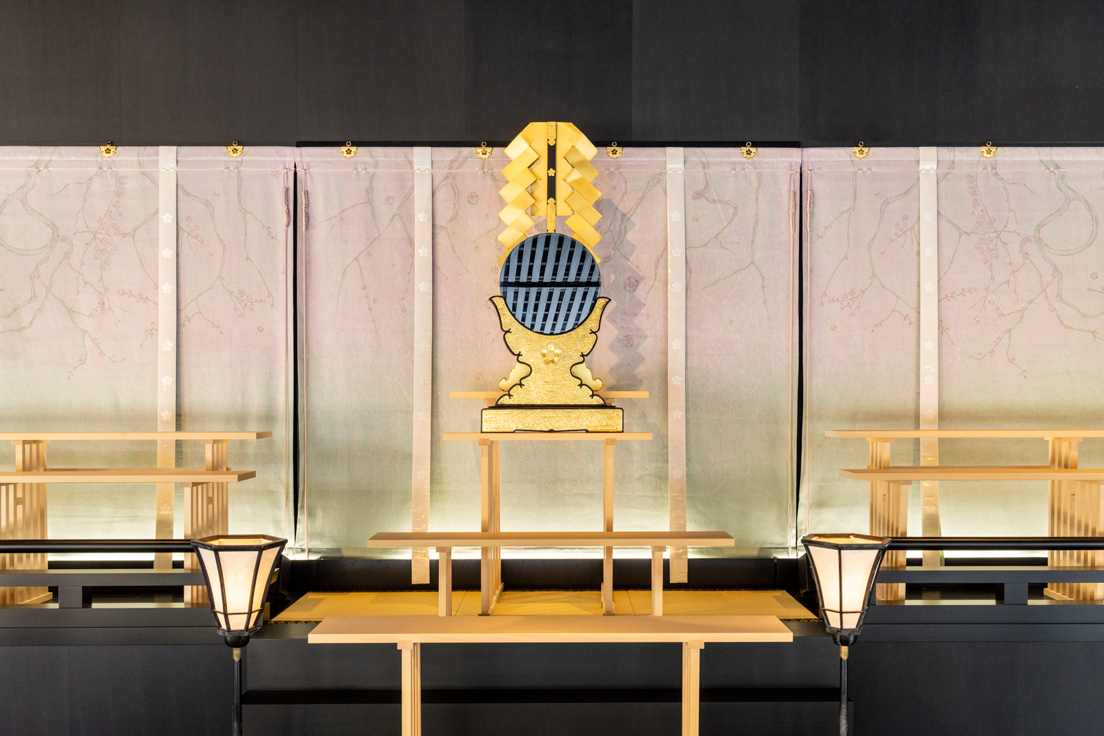 1,100-year-old shrine undergoes renovation, opens temporary building ...