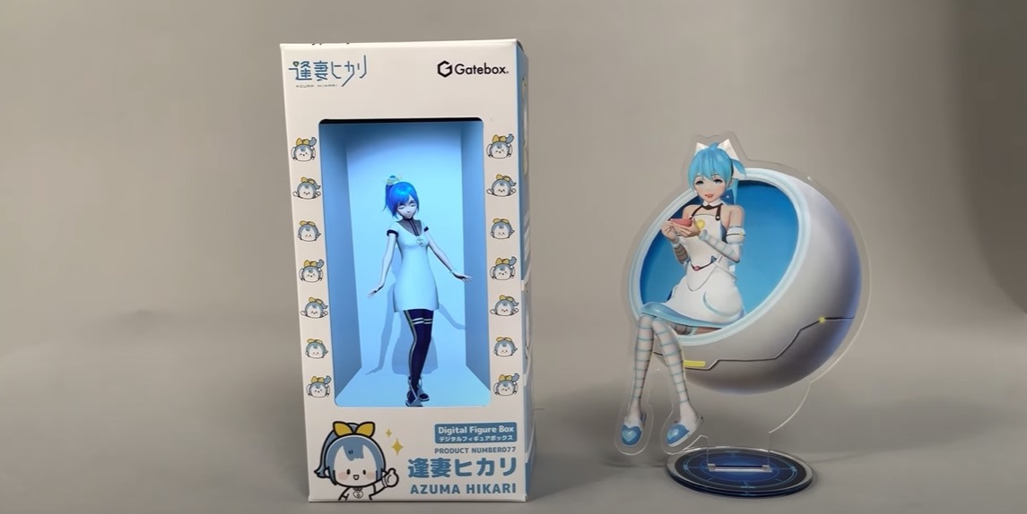 Otaku tech company creates Digital Figure Box for anime figures with no ...