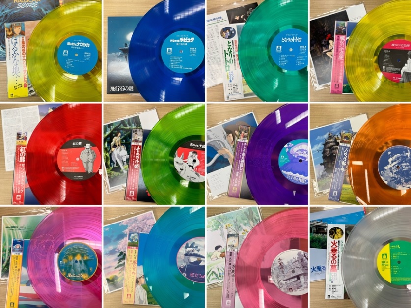 Studio Ghibli releases beautiful color vinyl record anime soundtrack ...