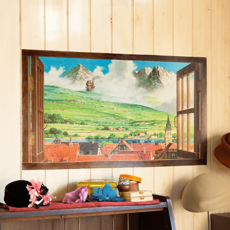 Ghibli Window Wall Art series turns any wall into a portal to an anime ...