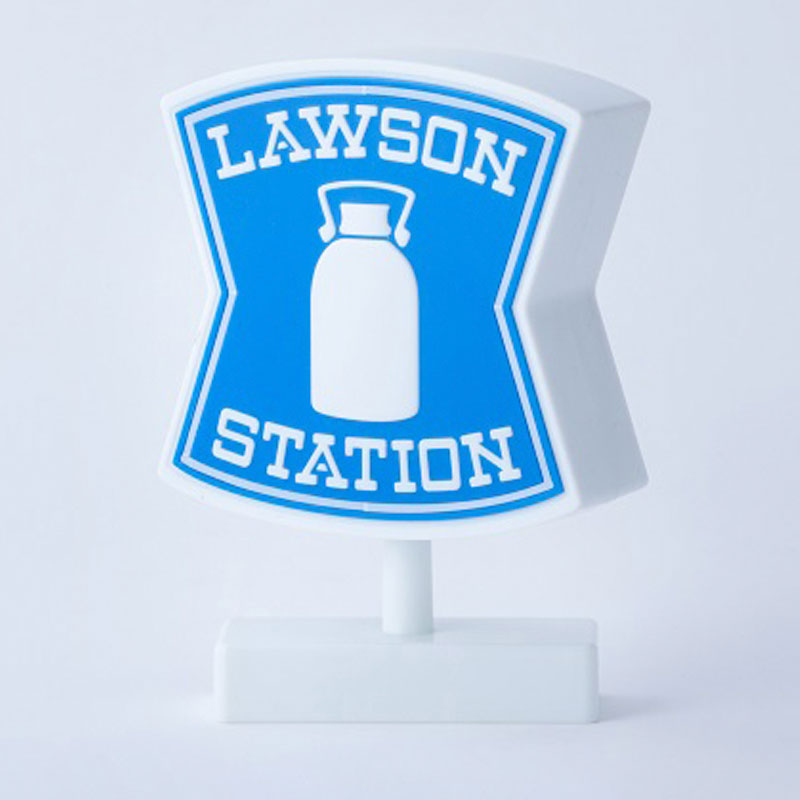 Japanese convenience store Lawson releases light-up sign stand, tote ...