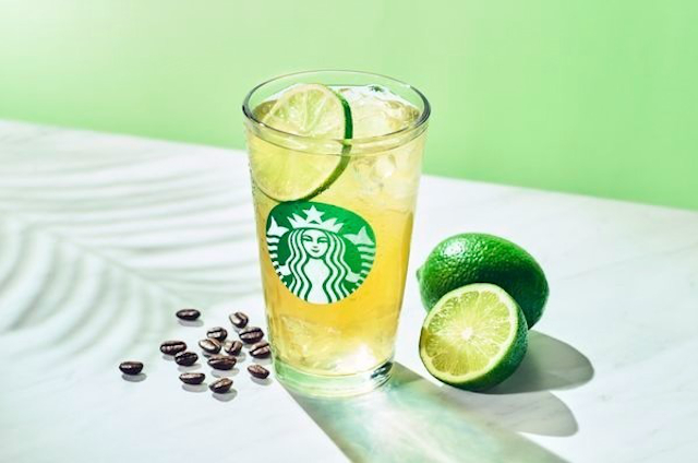 We tried out the new Starbucks Cold Brew “Lime” coffee and it tasted ...