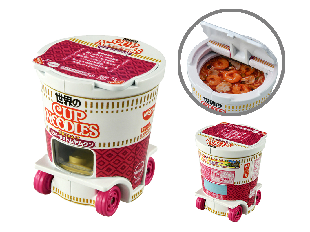Cup Noodle releases new Tomica “car” collection | SoraNews24 —Japan News—