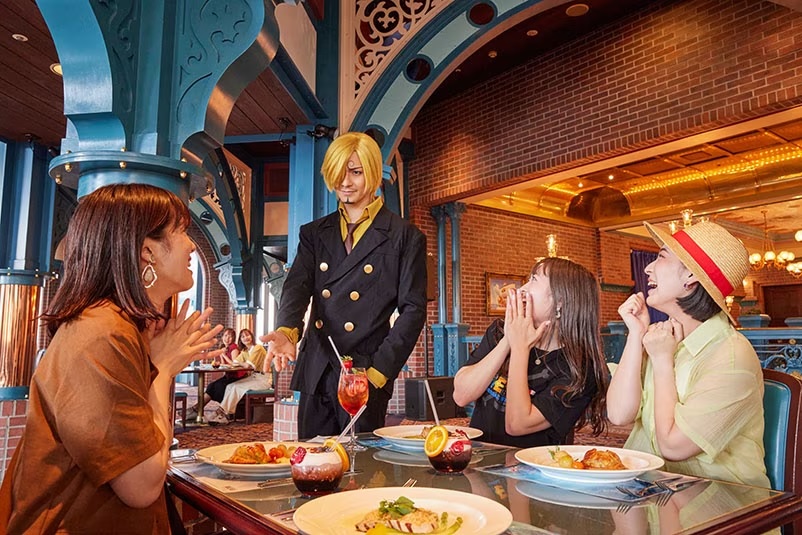 One Piece original-story stage show, Sanji and Straw Hat restaurants ...