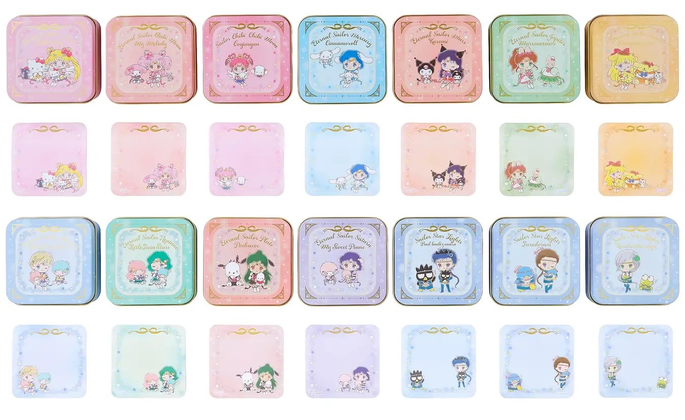 Sailor Moon Sanrio partnership adds pairings for Sailor Starlights in ...