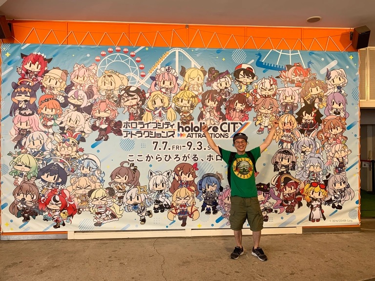 Awesome life-size Hololive art panels take over Tokyo Dome City【Photos ...