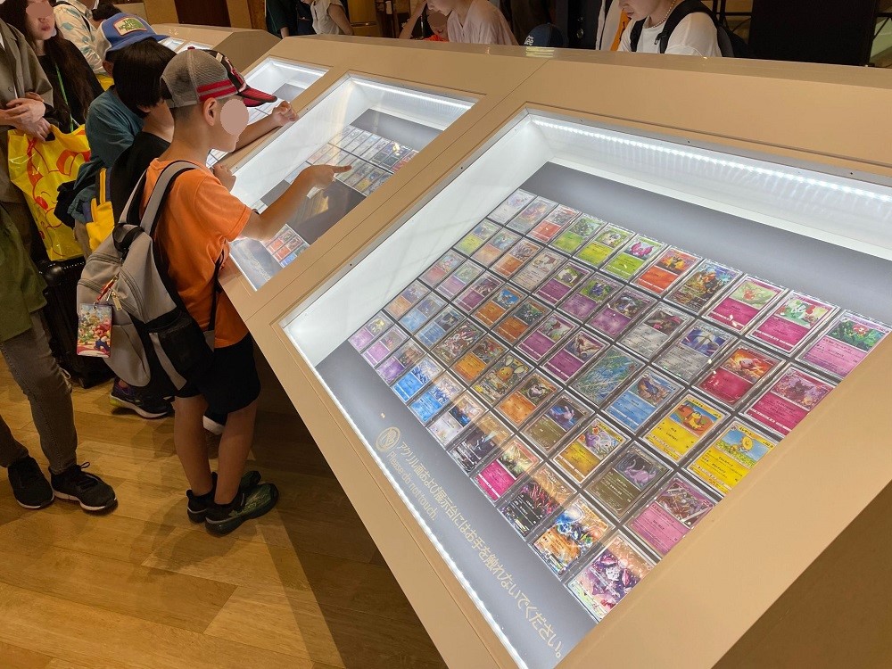 The massive Pokémon card public art display going on in Japan right now ...