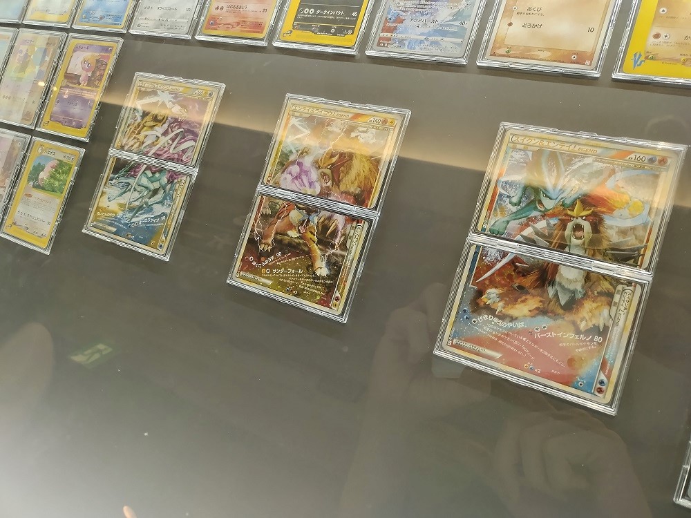 The massive Pokémon card public art display going on in Japan right now ...