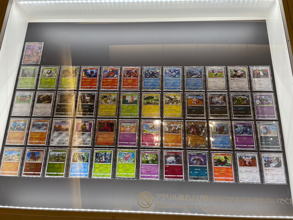The massive Pokémon card public art display going on in Japan right now ...