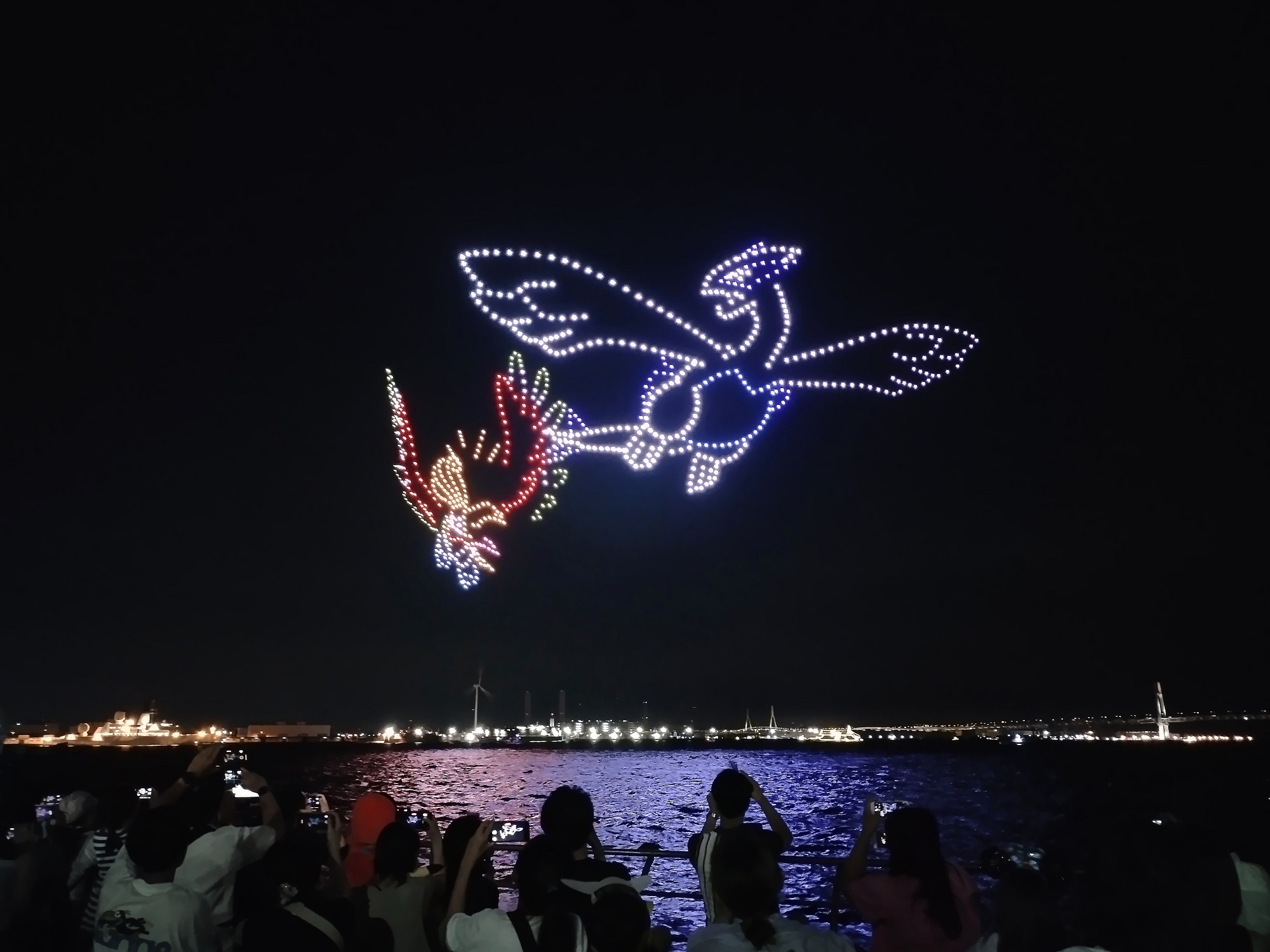 Giant Pokémon appear in Yokohama sky in awesome drone art show at World ...