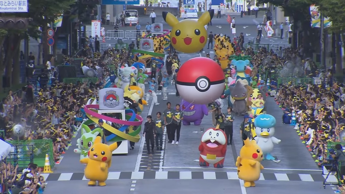 Amazing Pokémon parade with over 30 different species held as World ...